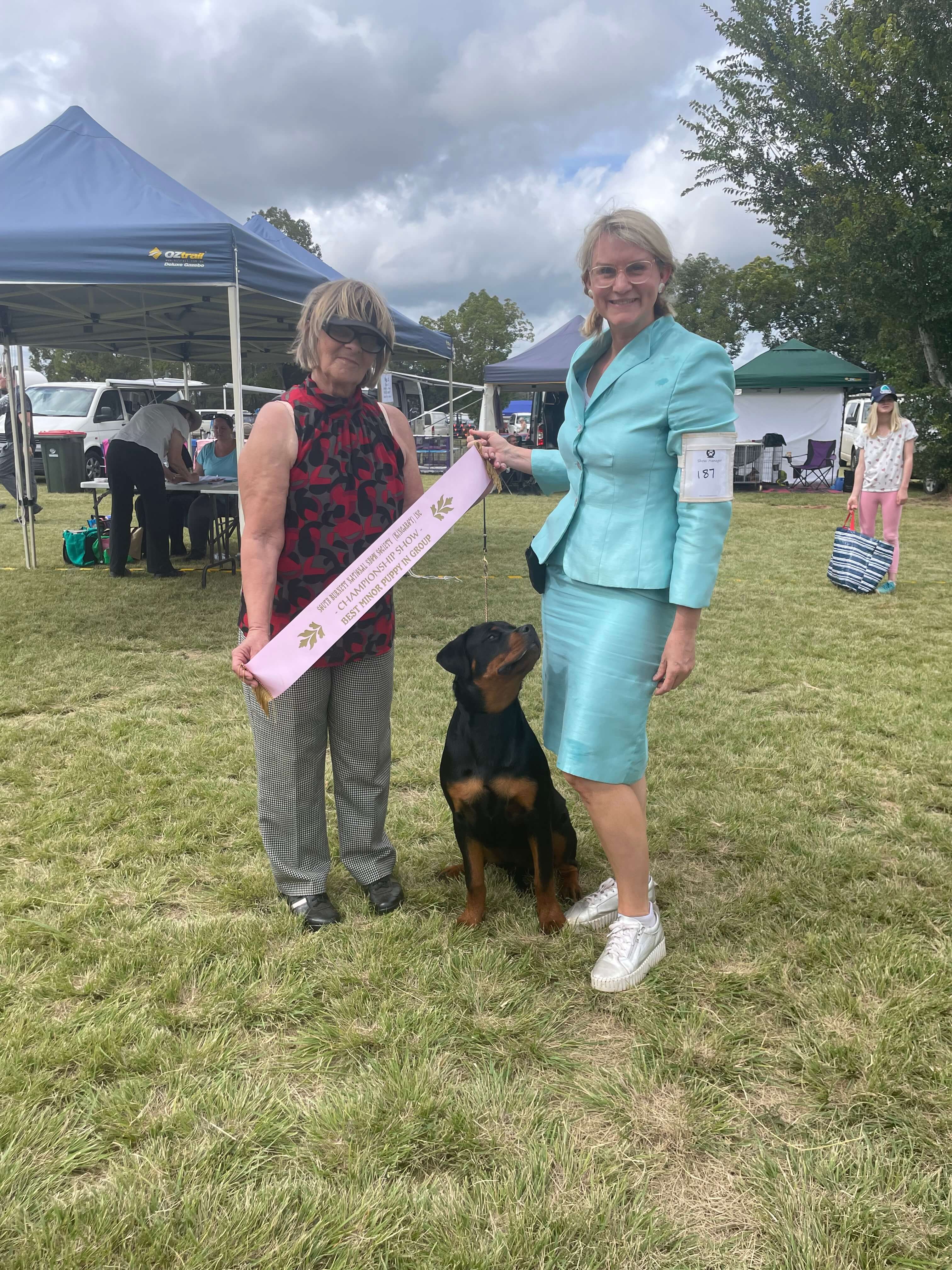 Ubersein One More Time Rottweiler - Owned by Mrs L Russell & Mrs T Buckley