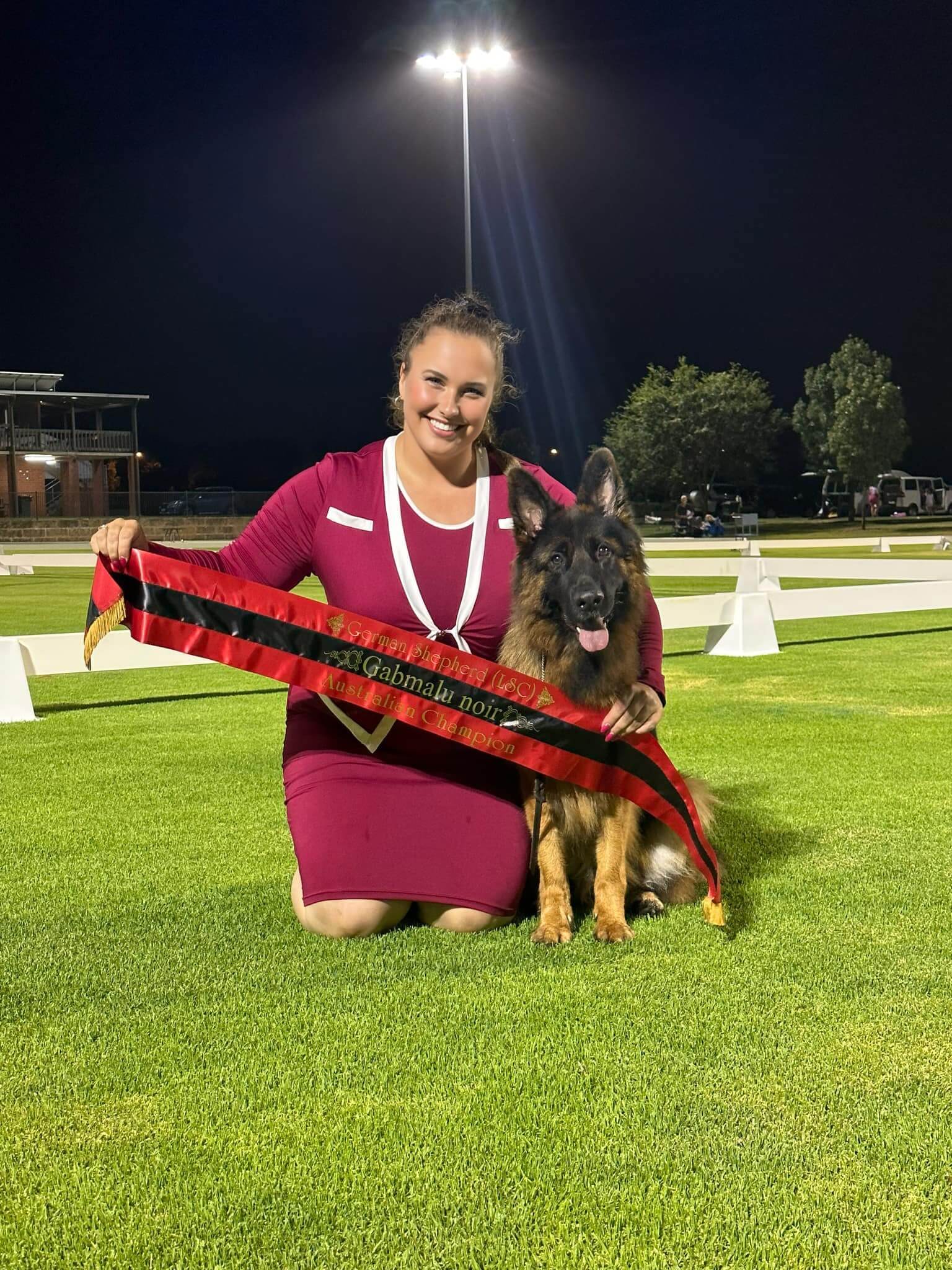 Aust Ch Gabmalu Noir AZ ZAP CCD RN SPRD.A JC TD German Shepherd Dog ...