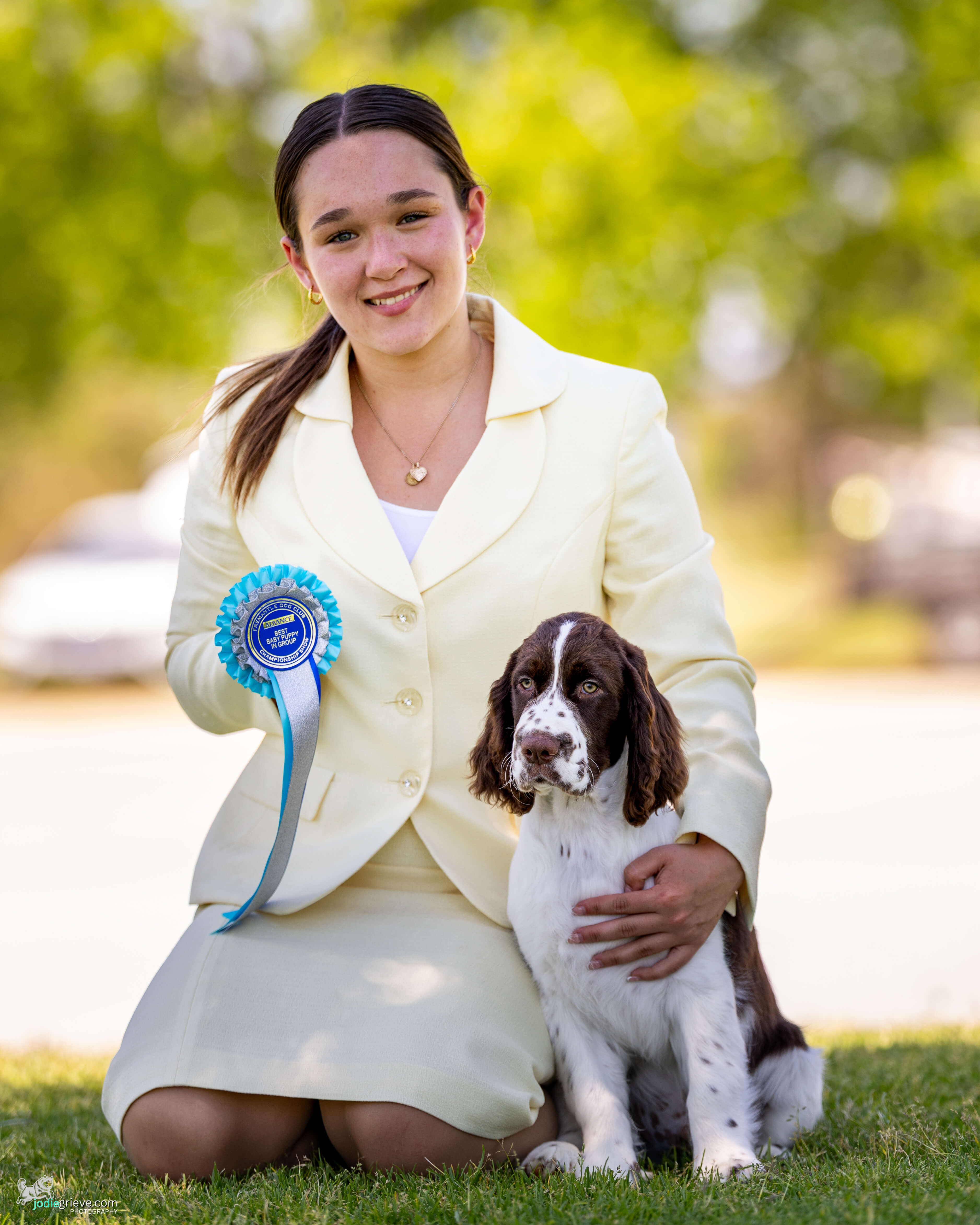 Fraelighte Fun Police English Springer Spaniel - Owned by Miss Emily Long