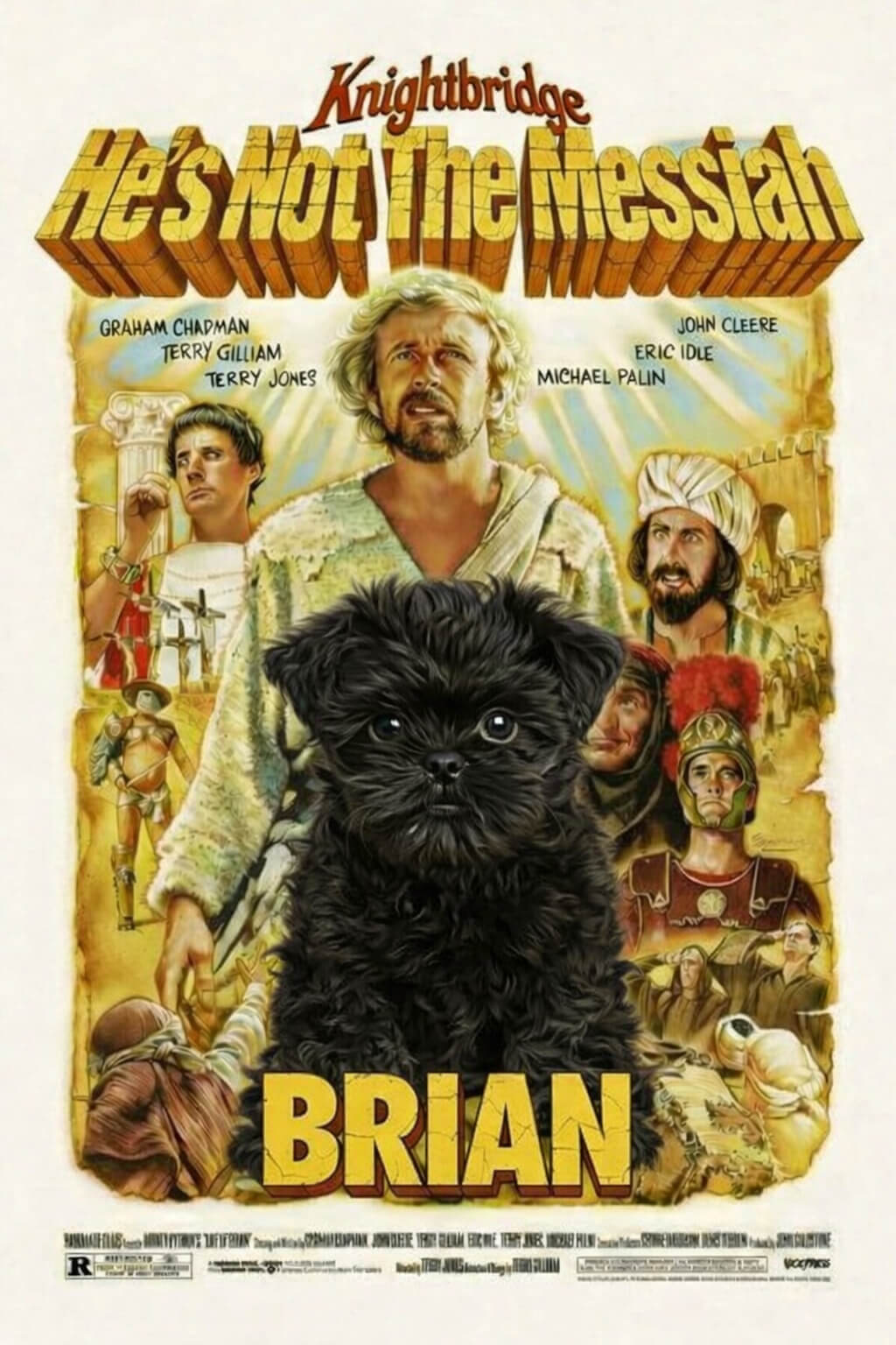 Knightbridge He’s Not The Messiah Affenpinscher - Owned by Robert Clark